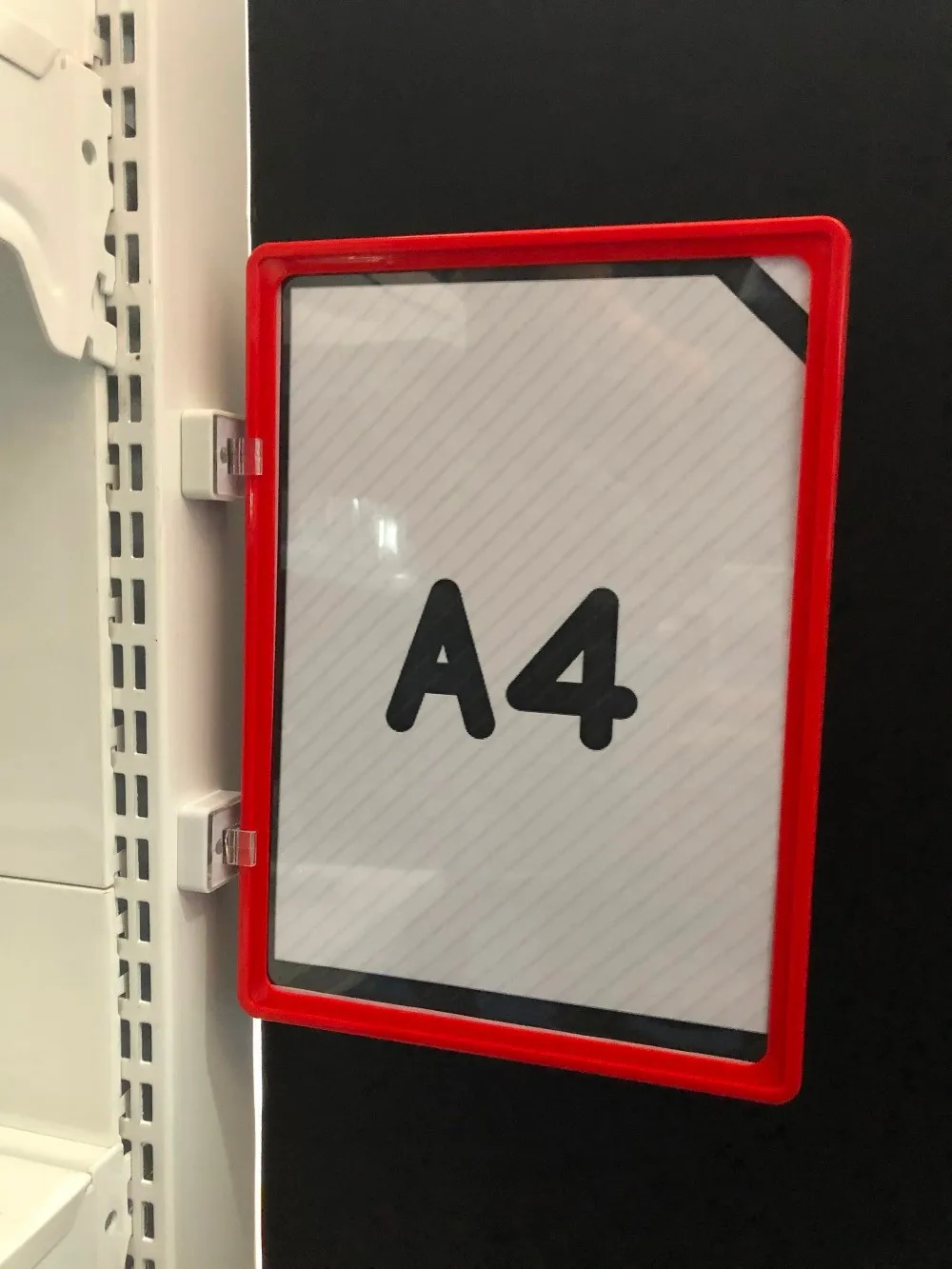 Supermarket Colorful A3 A4 A5 Pop Plastic Frames Sign Holders With ...