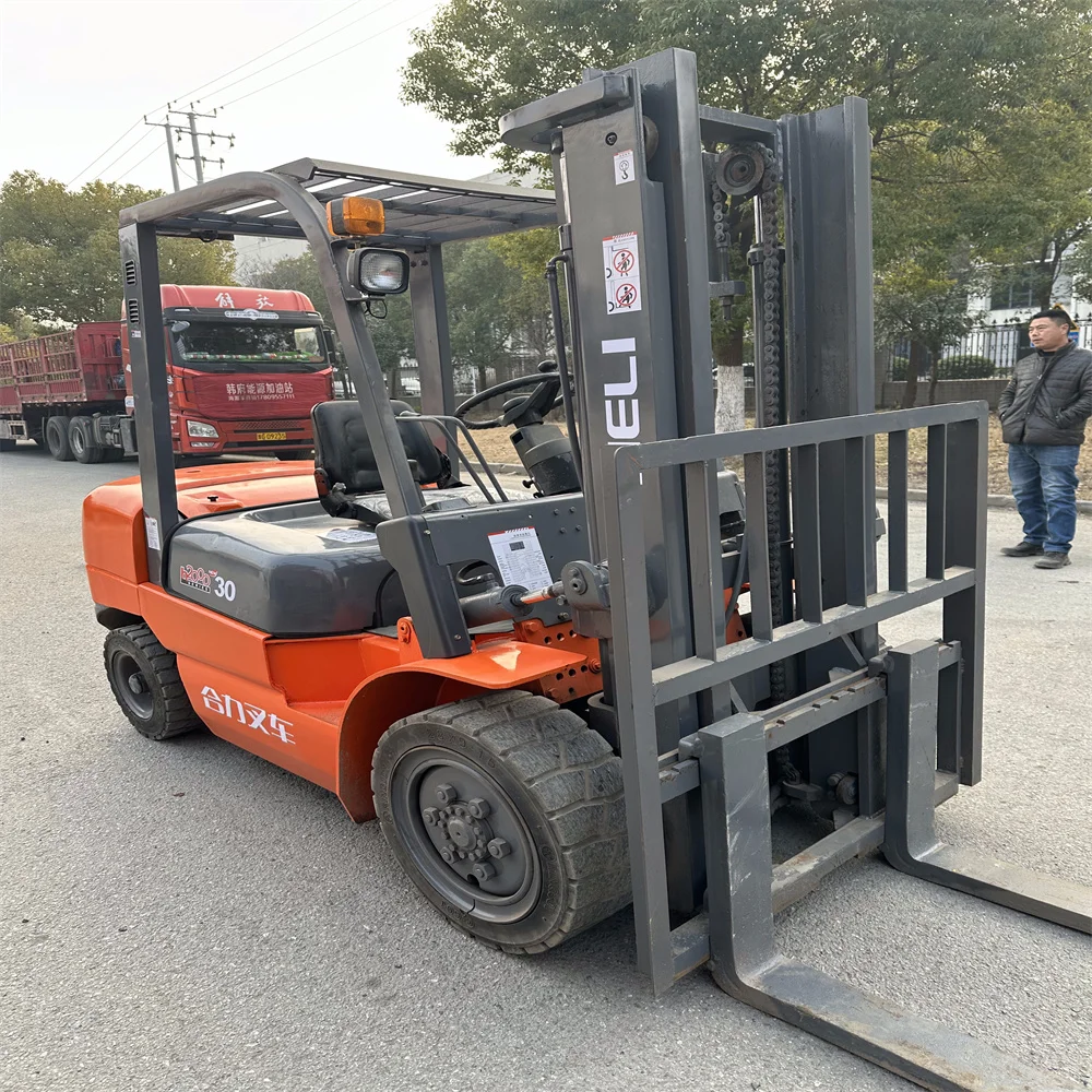 Best Sale 3 Ton Perfect Working Condition Second-hand China Original Heli Cpc30 Diesel Forklift ...