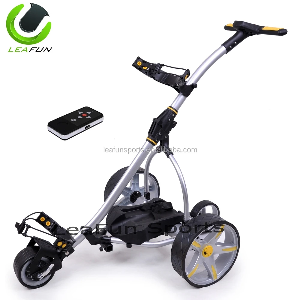 Motorized Golf Trolley with 36 Holes Lithium Battery