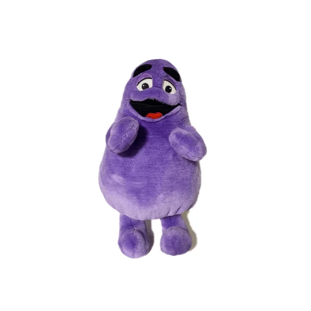 2023 New Arrival Grimace Plush Cartoon Purple Spirit Stuffed Doll