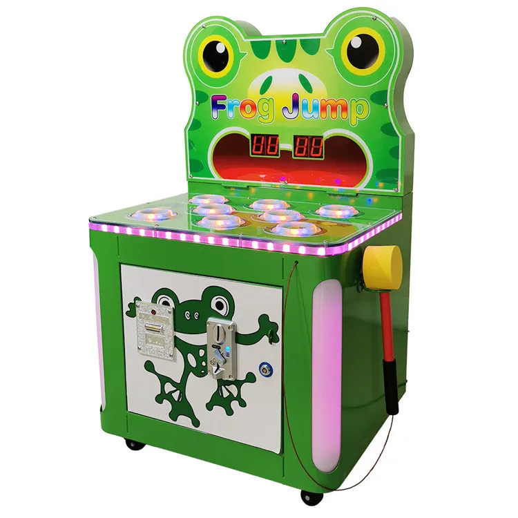 Frog Whack-a-Mole Arcade Game Machine Coin-Operated for Parent-Child ...