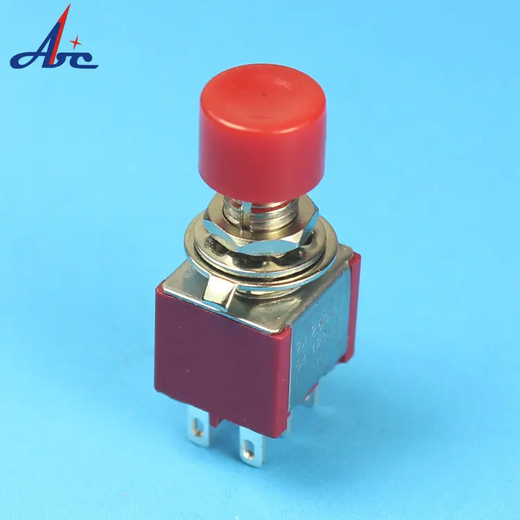 Mini 6mm Spring Loaded DPDT ON-(ON) 6 Pin Switch - ABILKEEN