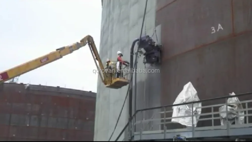 Horizontal And Vertical Surfaces Fasterblaster For Vertical Oil Tank ...