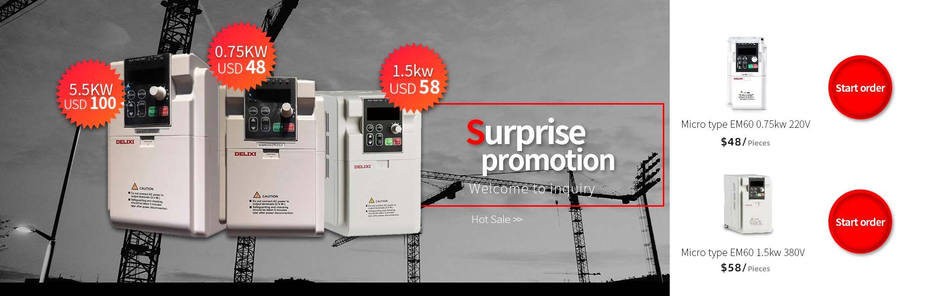 Delixi (Hangzhou) Inverter Co., Ltd. - Frequency Inverter, Soft Starter