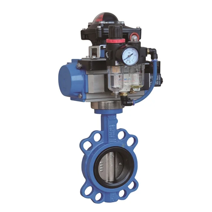 Wafer Butterfly Valve Awwa Class 150 Water Liquid Ductile Iron Epdm ...
