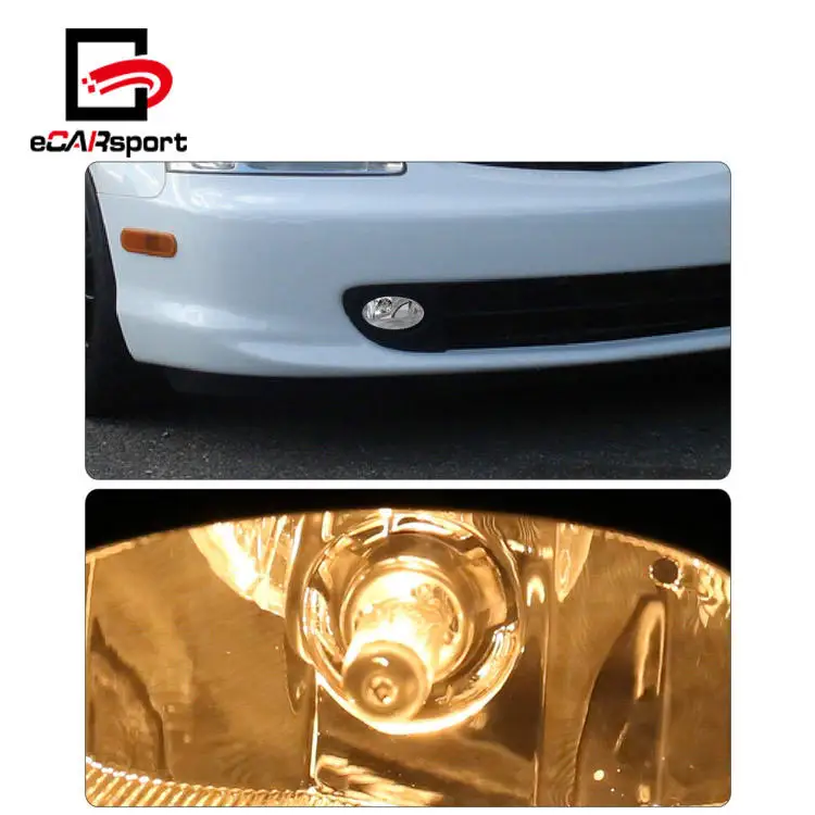 Front Bumper Driving Clear Fog Lights for Civic SI EP3 02-05 for Honda ...