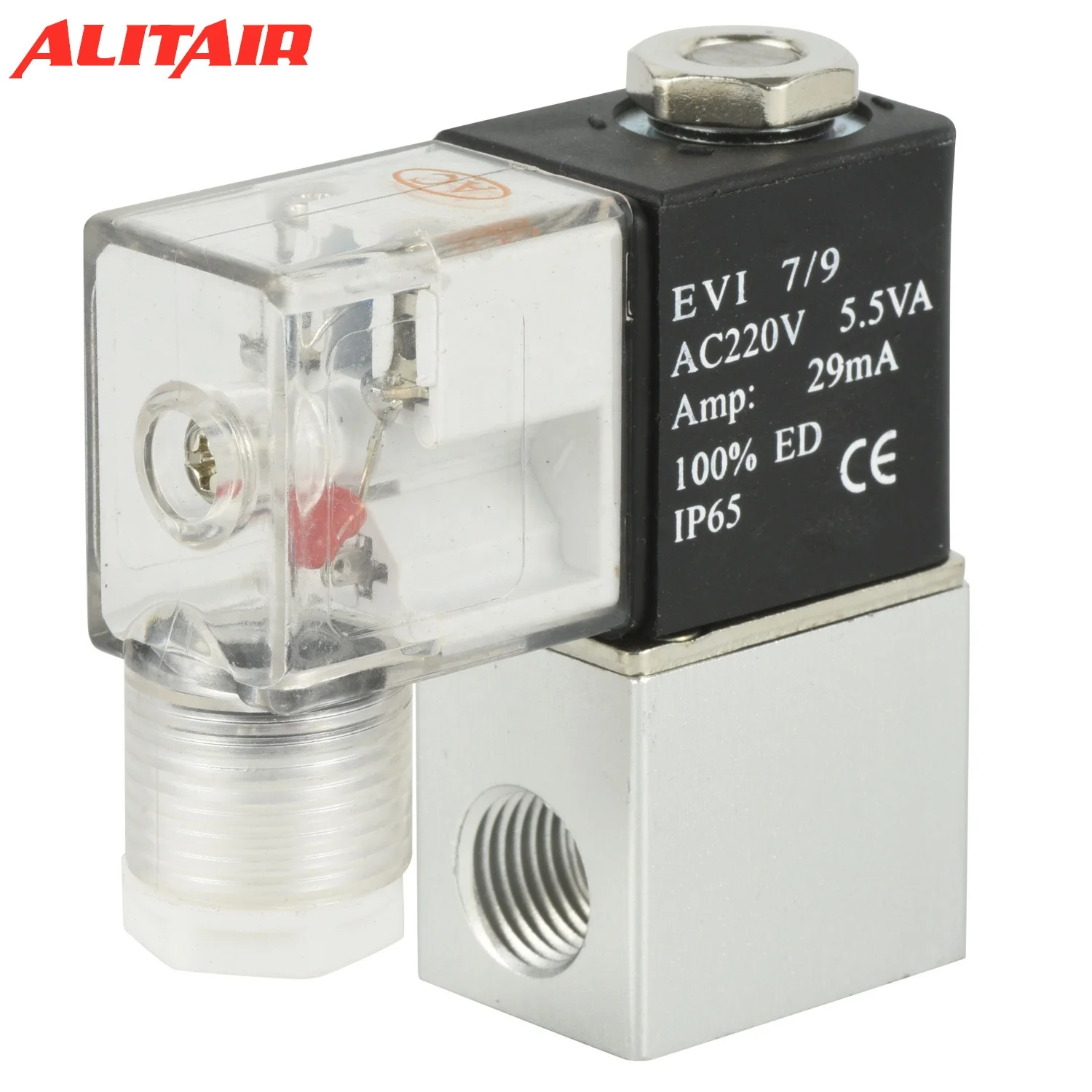 High Quality 4a Series Pneumatic Air Valve (5/3,5/2 Way) 4a110 4a210 ...