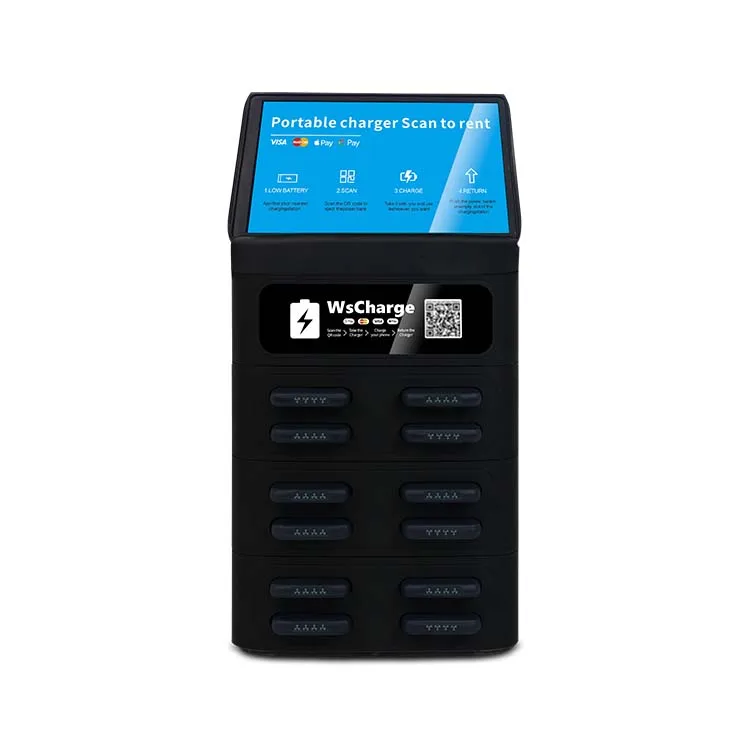 Rental Powerbank Vending Machine - Portable Charging Station
