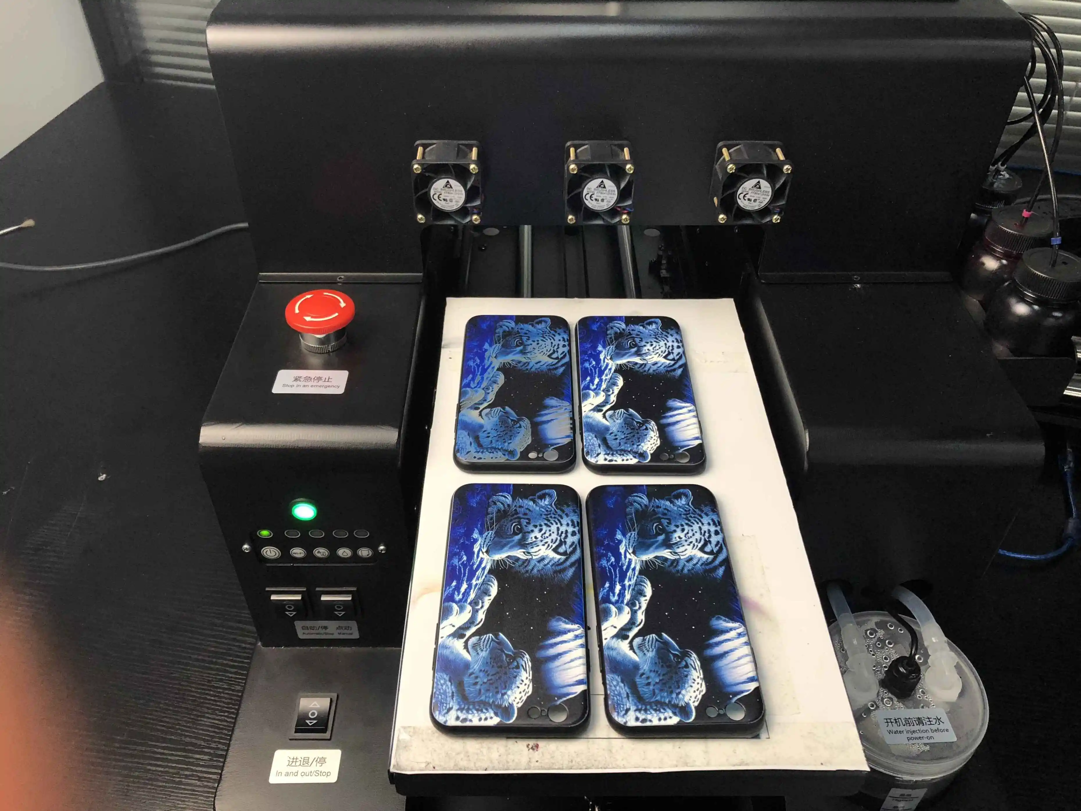 Newest 6 Colors A3 A4 Size Flatbed Uv Printer Table Top Mini Digital ...