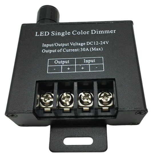 Black Wireless Led Touch Dimmer Switch For Led Strip Lights, 1-channel, Oem