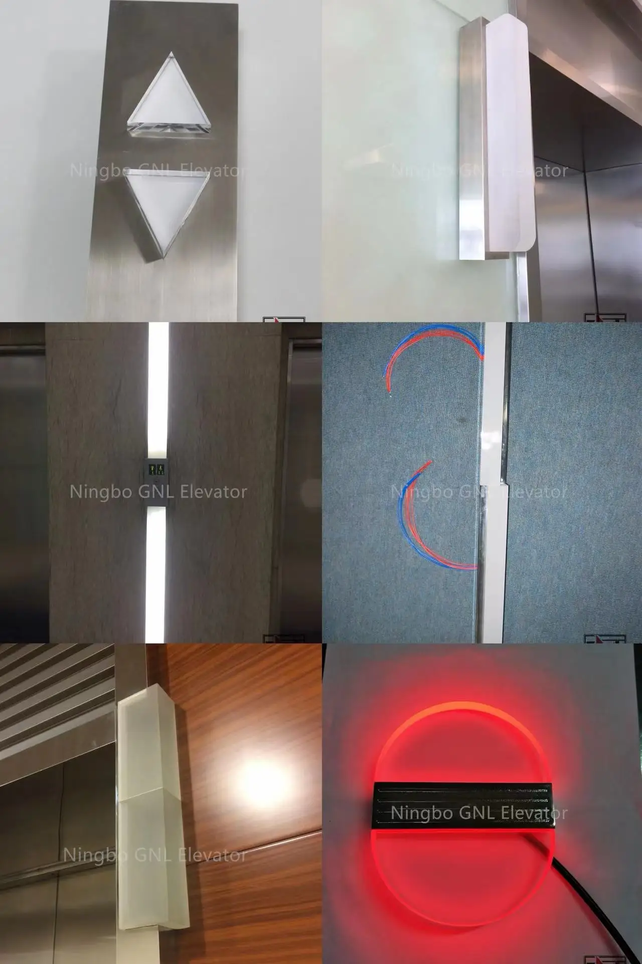 Customized Elevator Hall Lantern Floor Direction Indicator Arrival Lamp ...