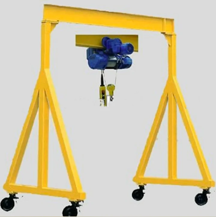 Foldable 250kg 500 Kg 1 Ton Mini Gantry Crane Portable - Buy Foldable ...