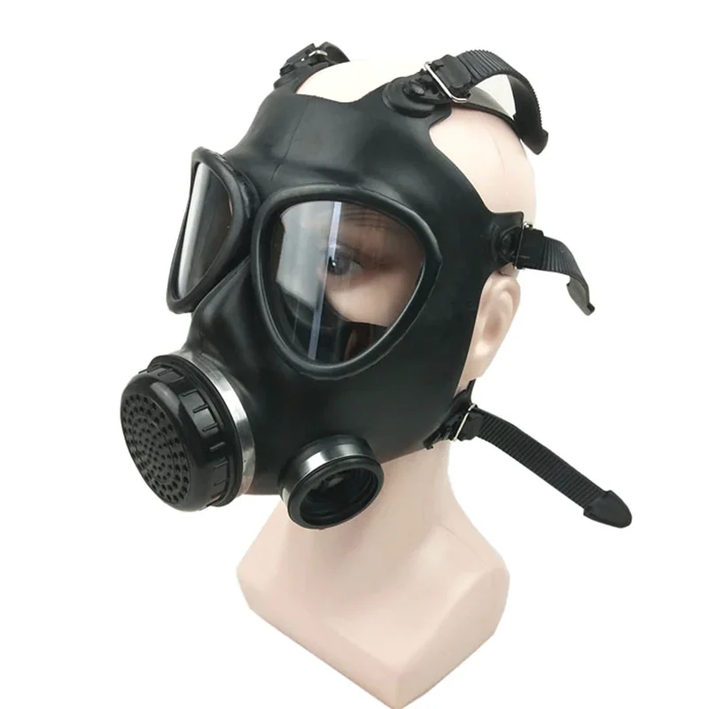 Safety Full Face Silicone Hydrogen Chloride Agriculture Respirator Gas ...