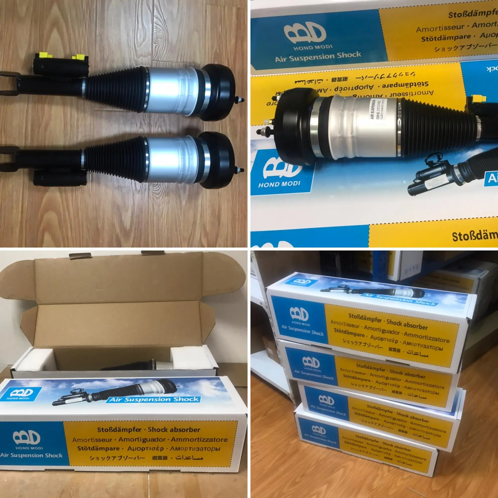 Auto Spare Parts Left Rear Air Suspension Shock A2223207313 A2223205313 ...