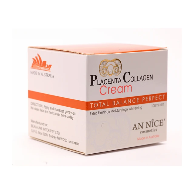 Placenta Collagen Cream Total Balance Perfect Placenta Cream Extra ...