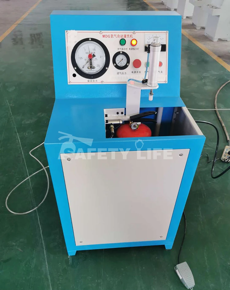 Semi-Automatic ABC Dry Chemical Fire Extinguisher Filling Machine ...