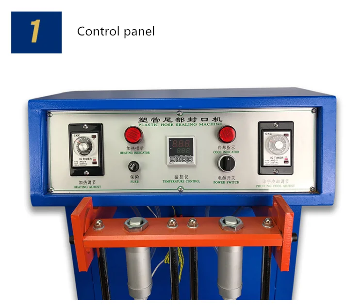 Small Plastic and Aluminium Collapsible Laminated Tube Sealing Machine ...