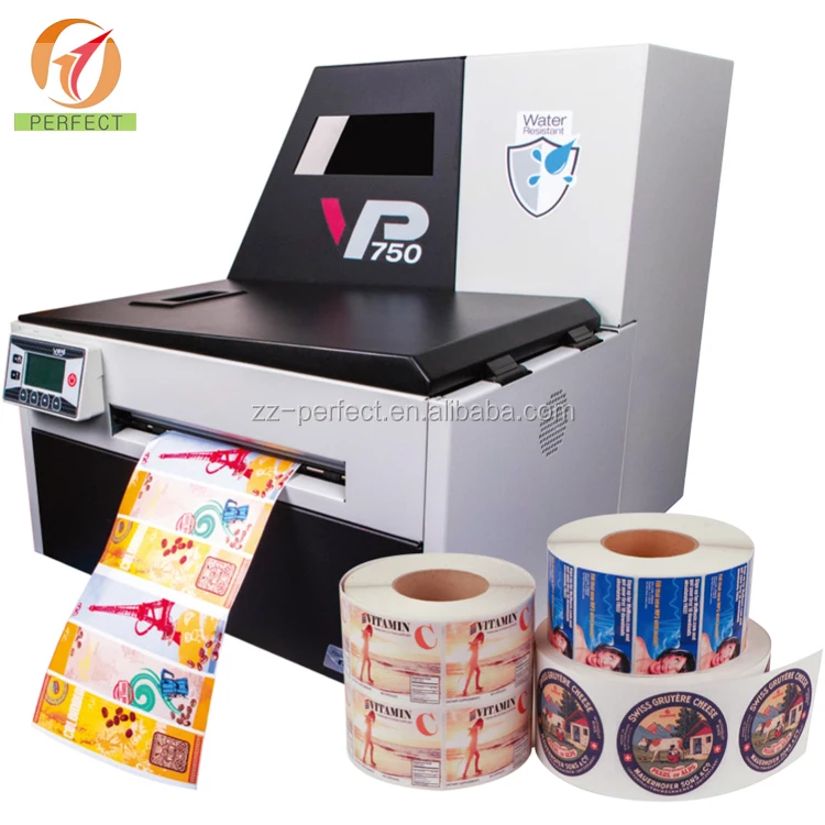 Roll to Roll Color Shipping Barcode Label Printer - High Accuracy