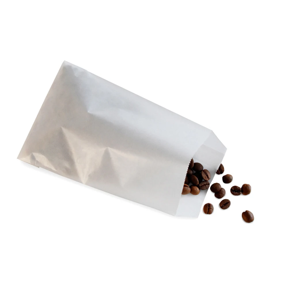 Custom Pharmacy Medical Glassine White Paper Bags Semitransparent Wax ...