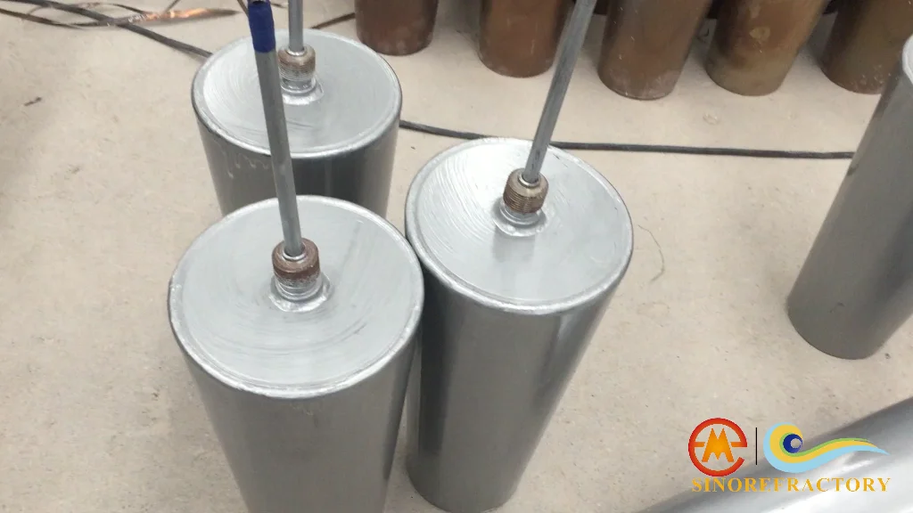 Ladle Refractory Corundum Spinel Purging Porous Plug - Buy Purging Plug ...