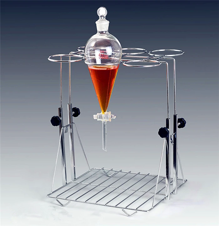 Stainless Steel Funnel Holder for Laboratory Research
