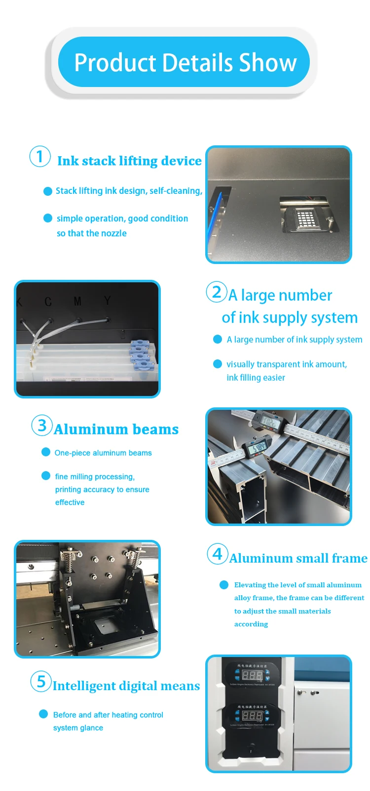 Audley S2000 Dx5/dx7/xp600 Digital Cheap Eco Solvent Vinyl Printer ...