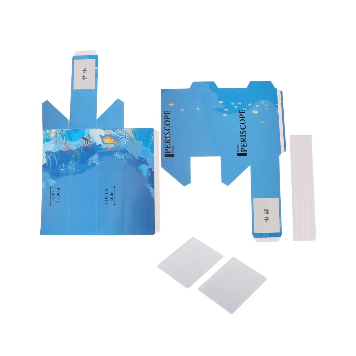 Kids Diy Periscope Periscopes Reflection Toy - Periscope Kit For Kids ...