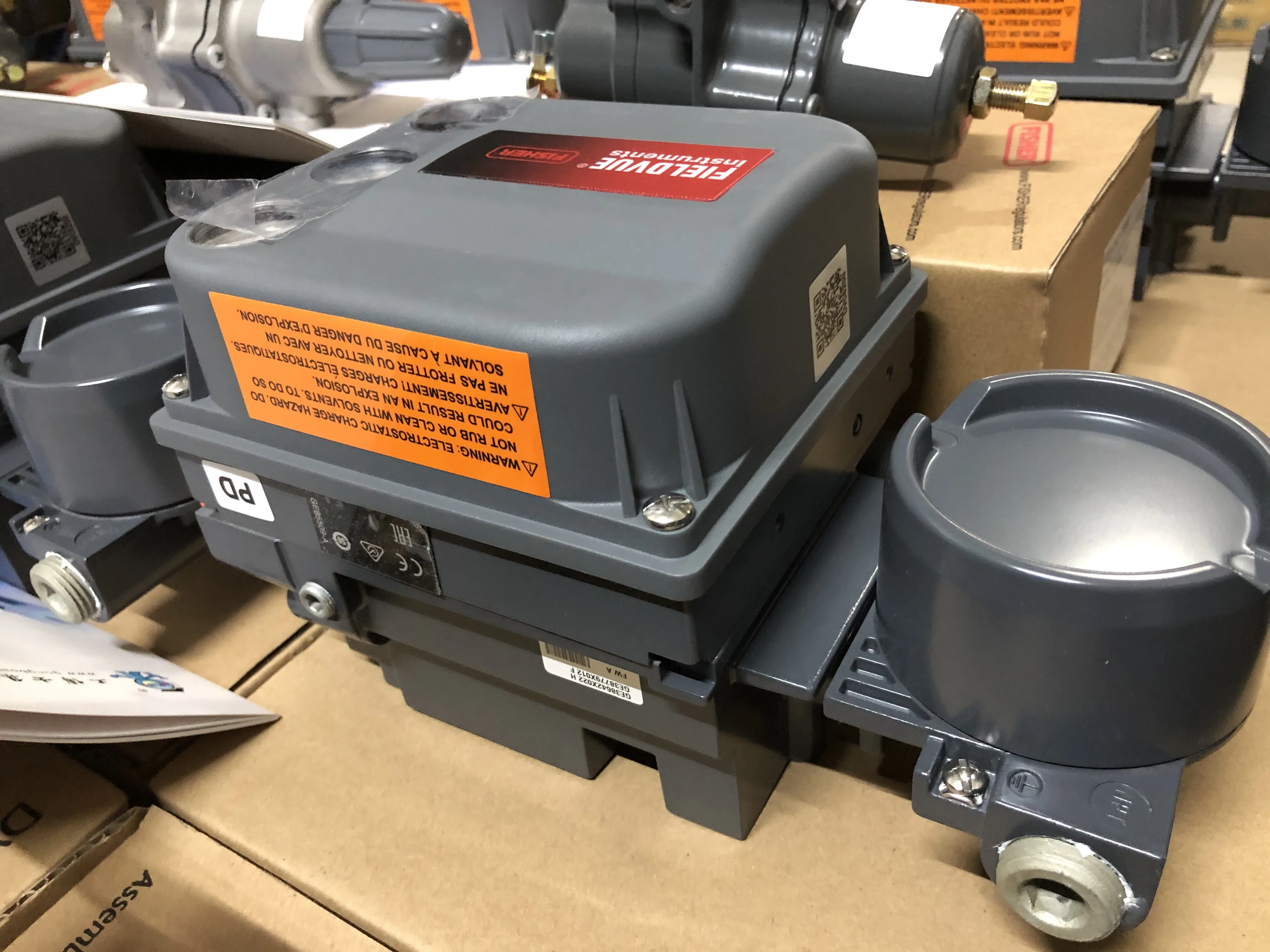 DVC6200 Valve Positioner & 657 Actuator - Cast Iron Parts