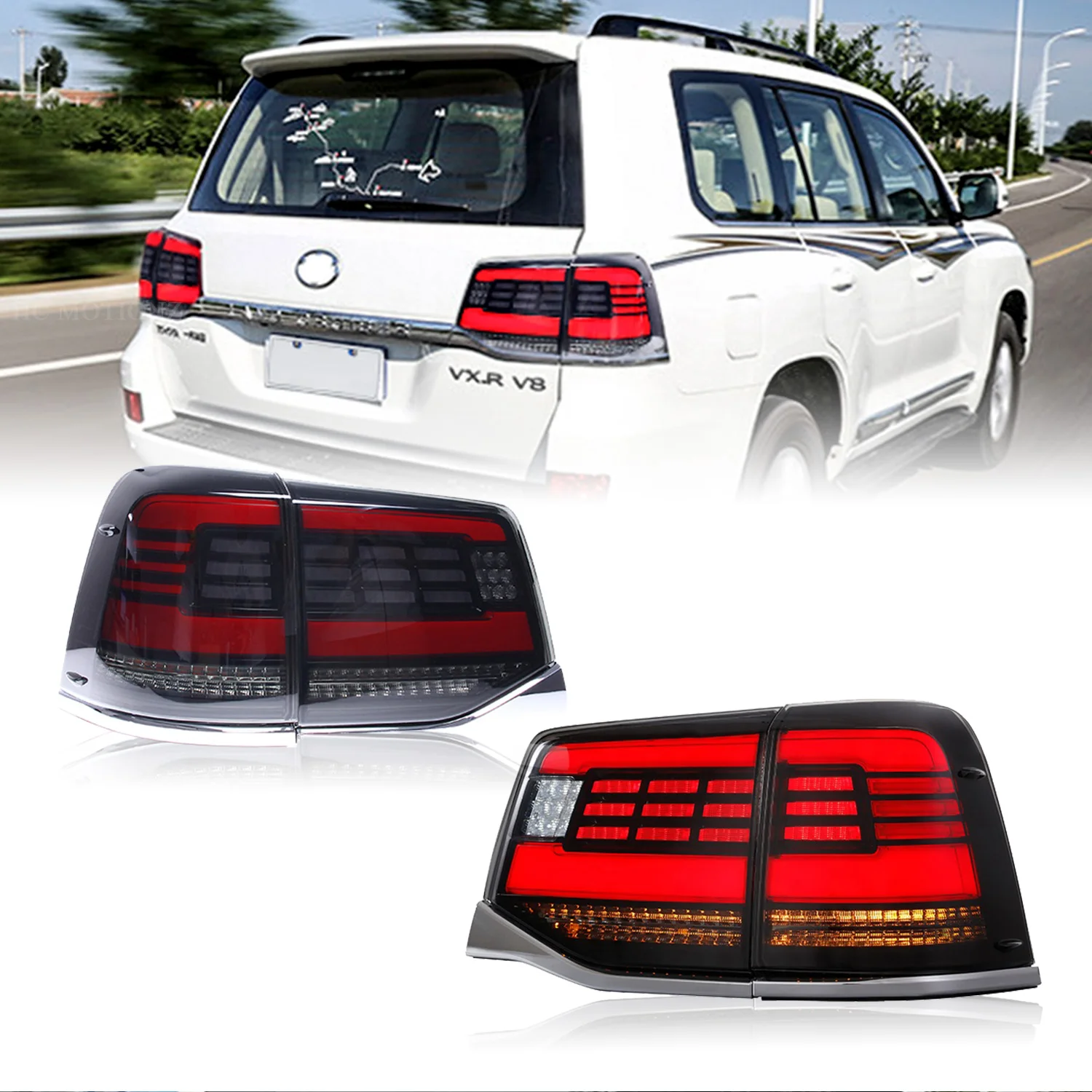 Hcmotionz Led Start Up Animation Rear Lights 2016-2020 Plug And Play ...