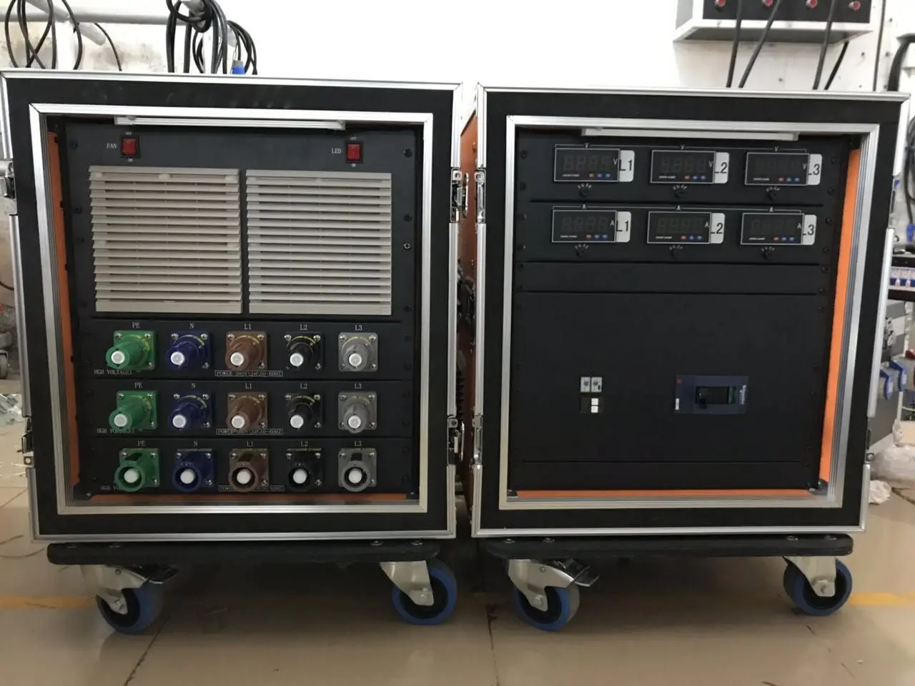 400a Camlok Input And Output Main Power Supply Box With Mccb Breakers ...