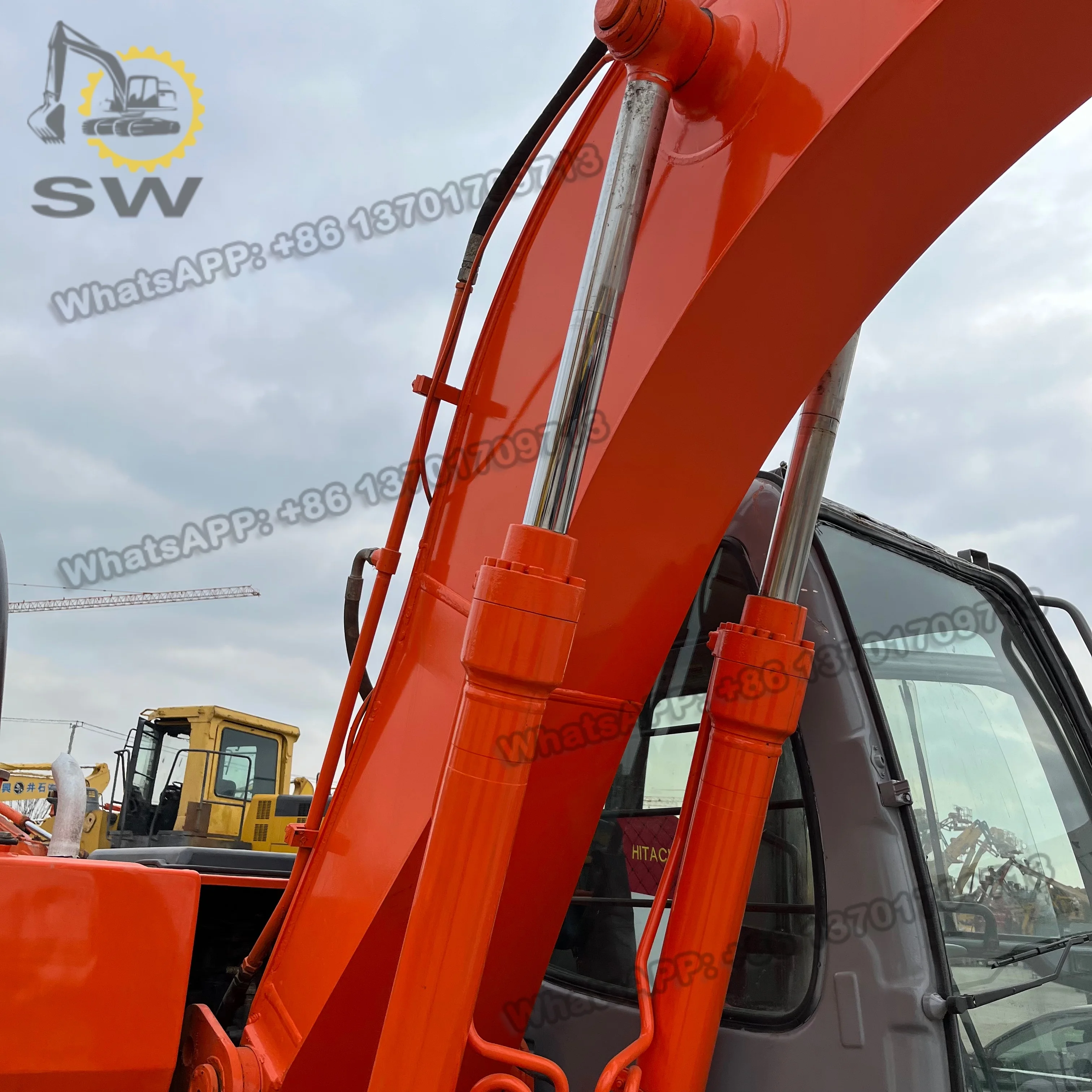 Used Hitachi Ex120-5 Excavator,12 Tons Ex120 Ex120-5 Ex100-5 Ex120 ...