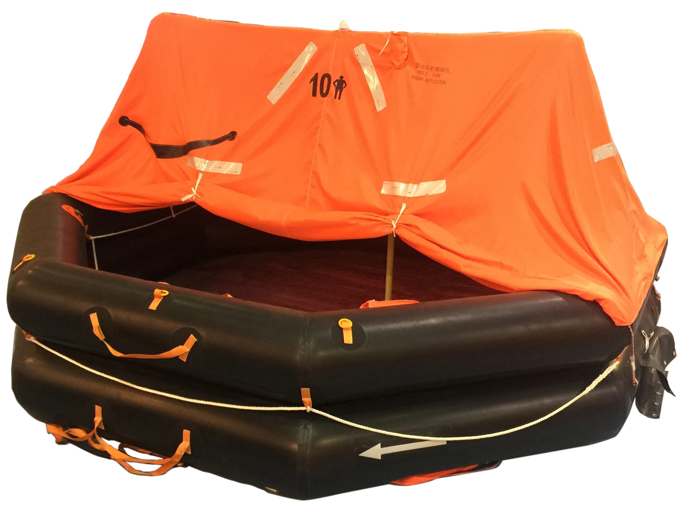 Solas Throwing Type Inflatable Liferaft 15 Or 20 Persons Life Raft With ...