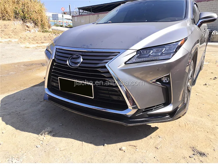Lexus RX300 RX450H Carbon Fiber Front Lip Spoiler 2016-2019