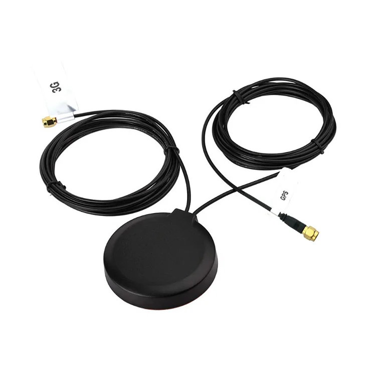 4G LTE GPS Combo Antenna - YC YCC-1580-28 Adhesive Puck
