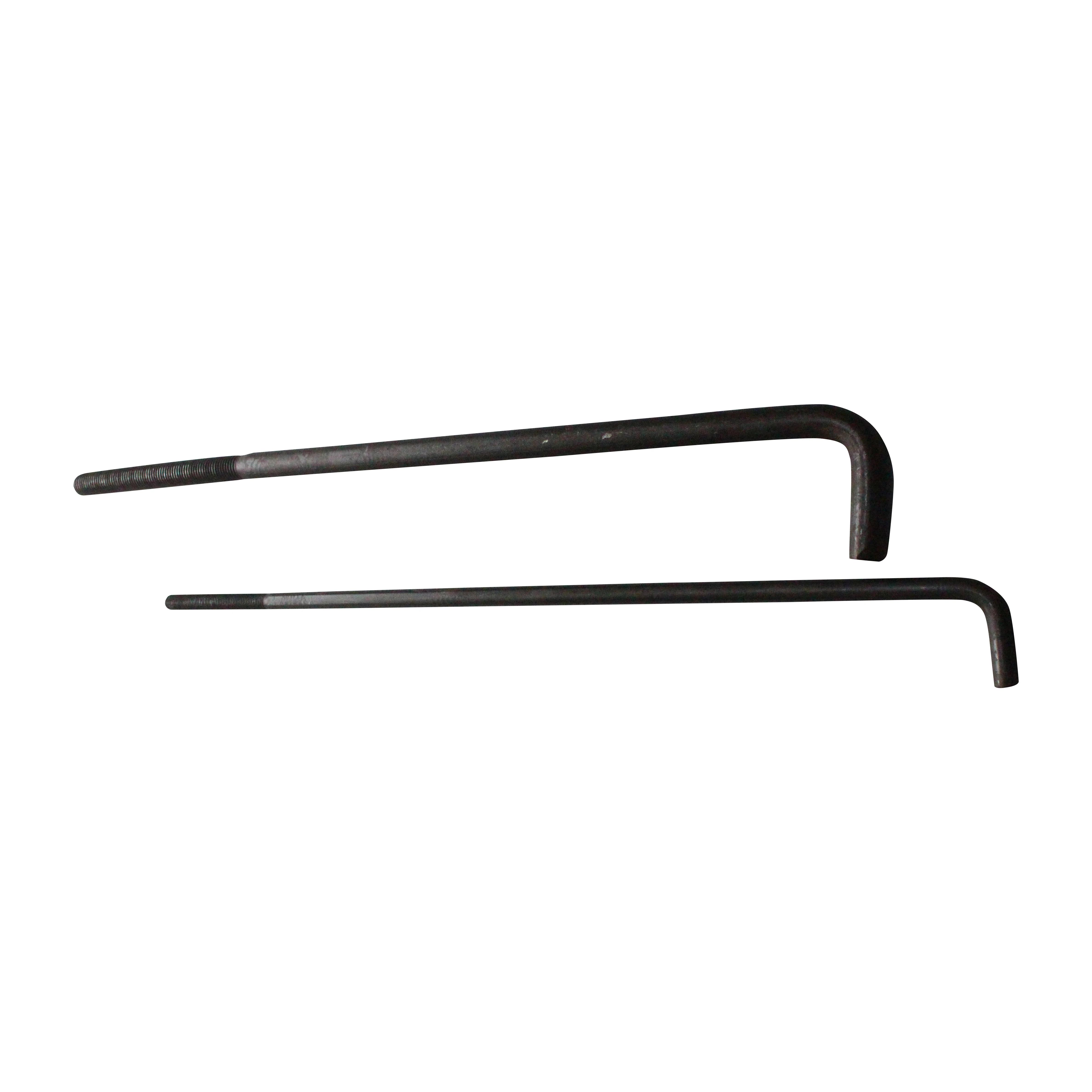 High-strength M16 M18 M20 M22 Carbon Steel Metal Tie Rods With L-shaped ...