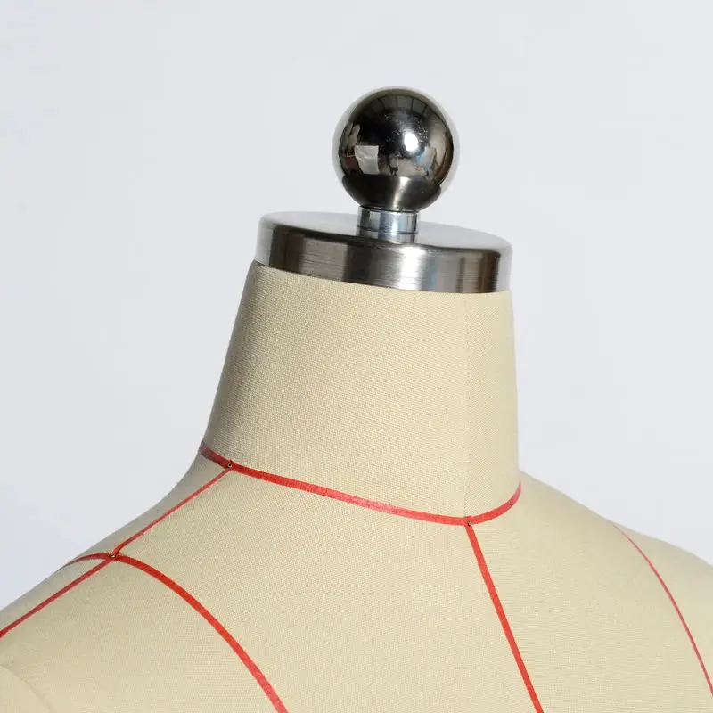 Dummy Body Form Adjustable Tailoring Dress Form Half Body Mannequin ...