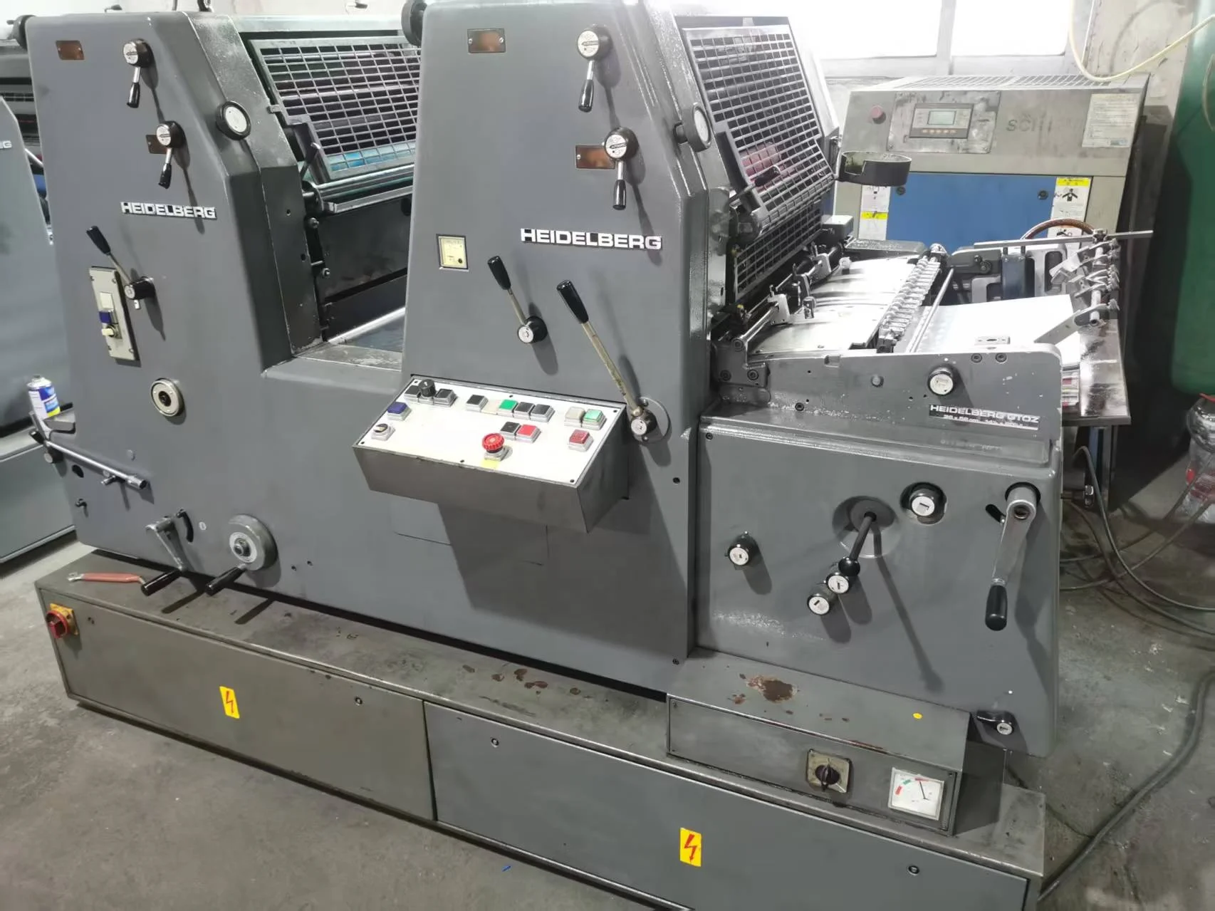 1990 Used for GTO52-2 Manual Small-Format Sheetfed Flatbed Offset ...
