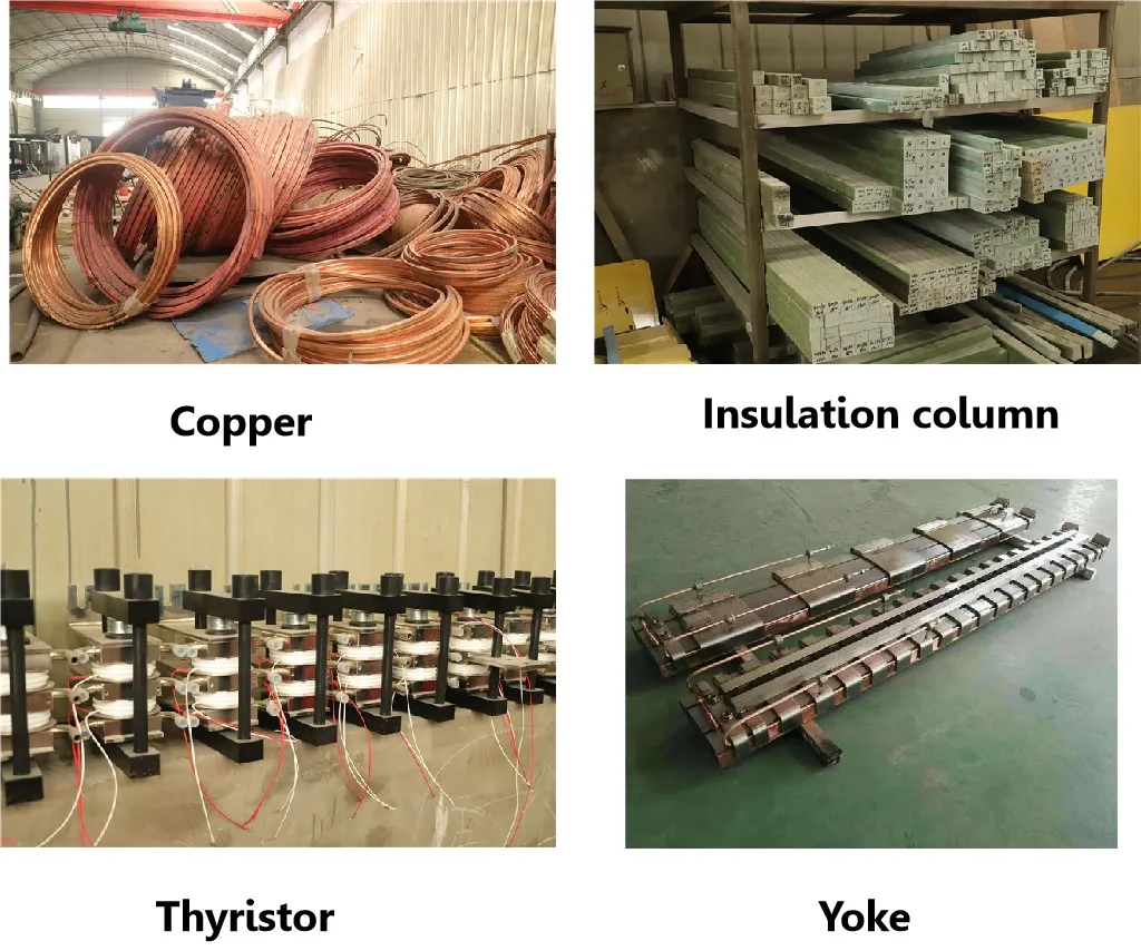 Large Capacity High Stability Megatherm 8ton Induction Melting Furnace ...