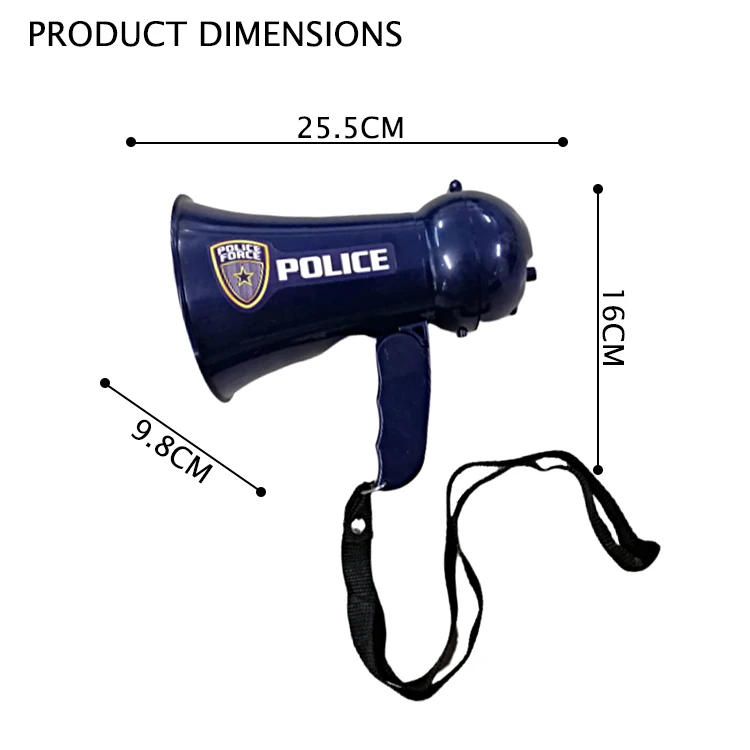 Role Play Policeman Megaphone Kids Police Toys Play Set - Buy Megaphone ...