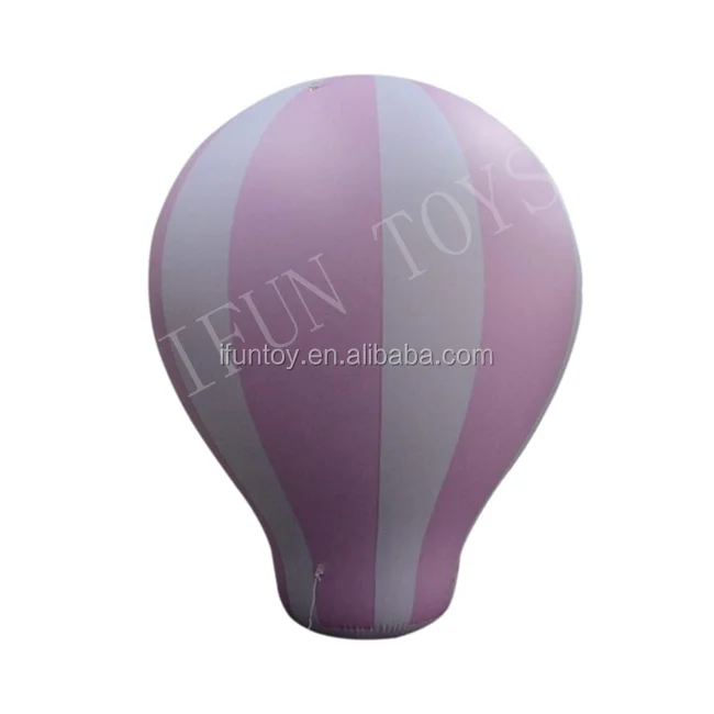 2meters High PVC Inflatable Hot Air Balloon for Parties