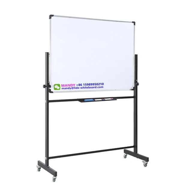 Mobile Whiteboard Stand on Wheels - Durable Magnetic Whiteboard with ...
