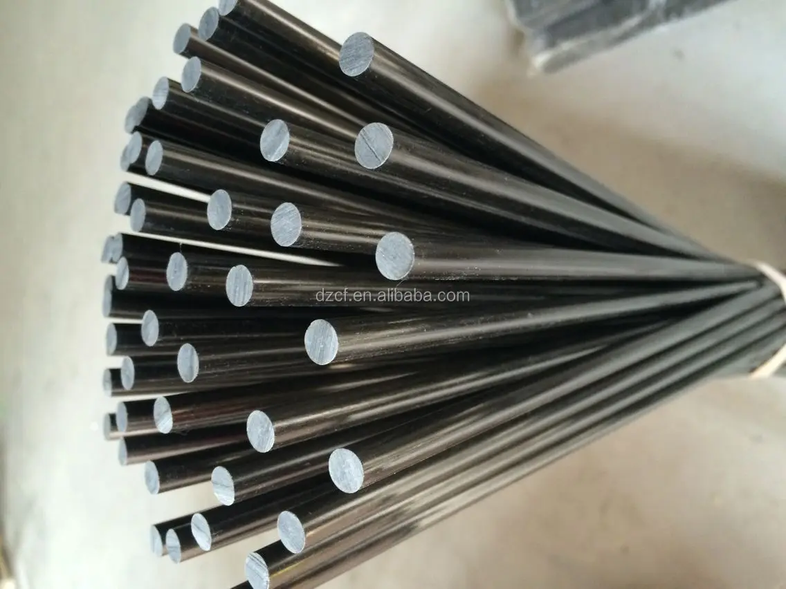Wholesale Glassy Carbon Rod - Custom Diameter Available
