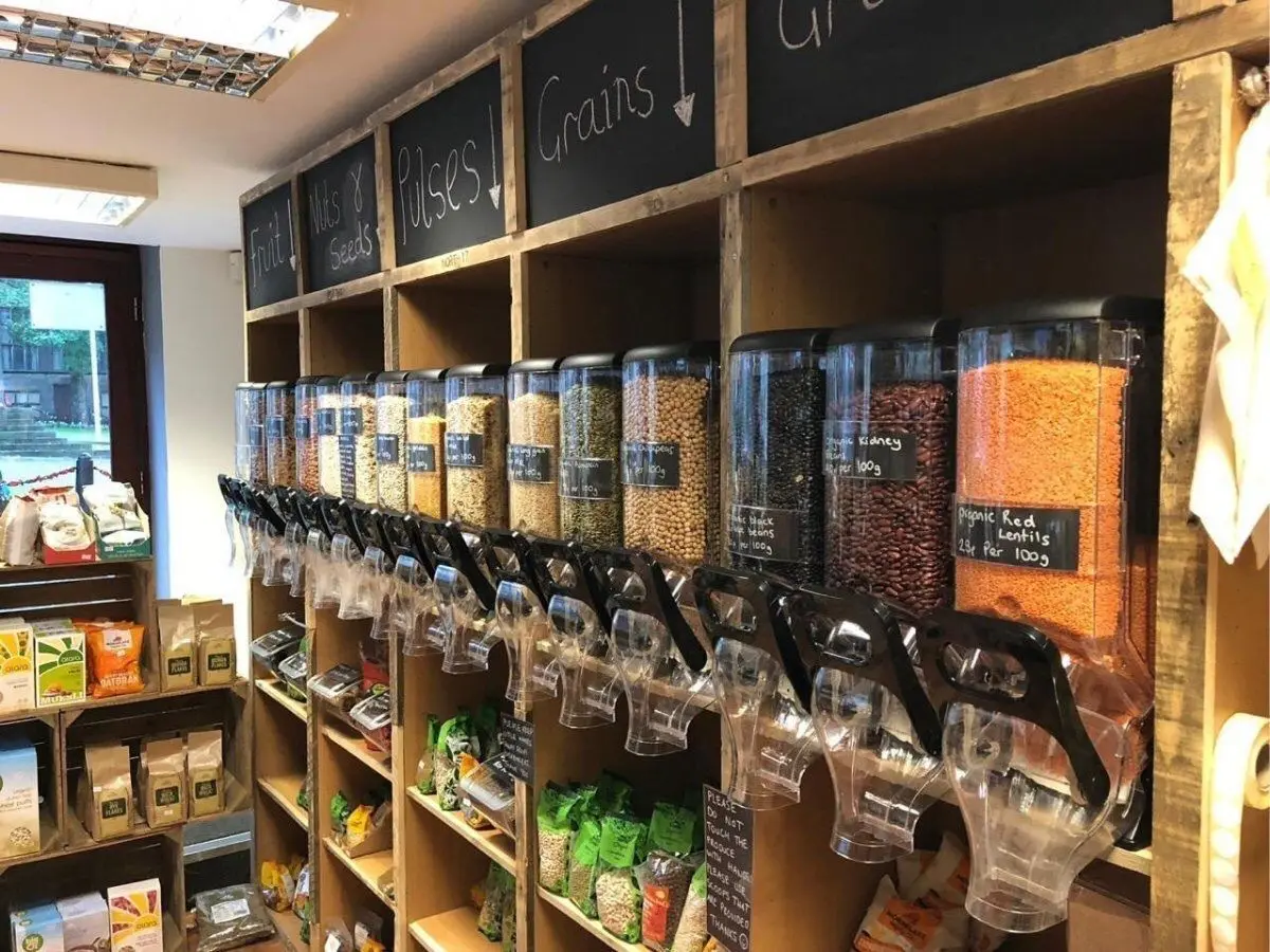 Gravity Dispenser Bulk Food Gravity Bin Grain Dispenser - Buy Dry Food ...