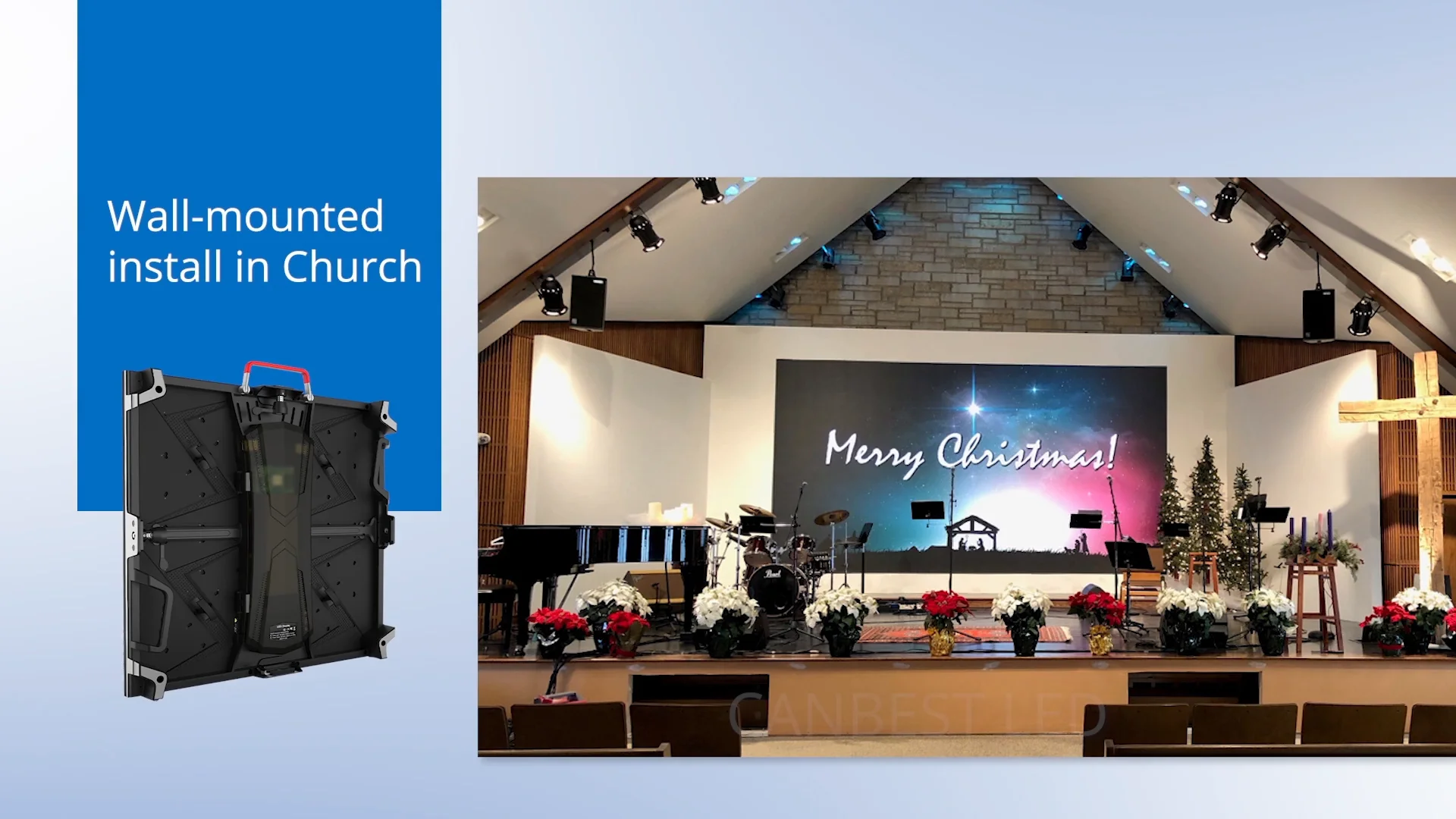 Nationstar Smd Gold Wire Church Curved P2.5 Led Display - Buy P2.5 Led ...
