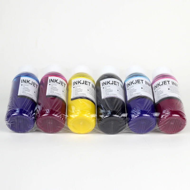 Pigment Heat Transfer Ink for Cotton Clothes 4 Colors or 6 Colors ...