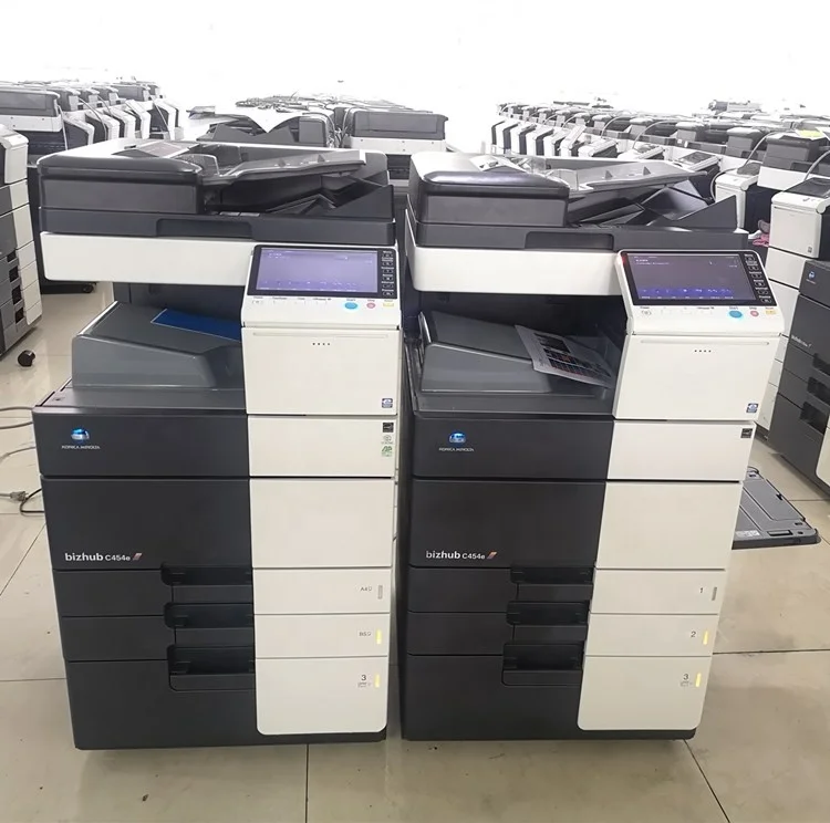 Konica-máquina de impresión minolta bizhub, fotocopiadoras, C364e, C454 ...