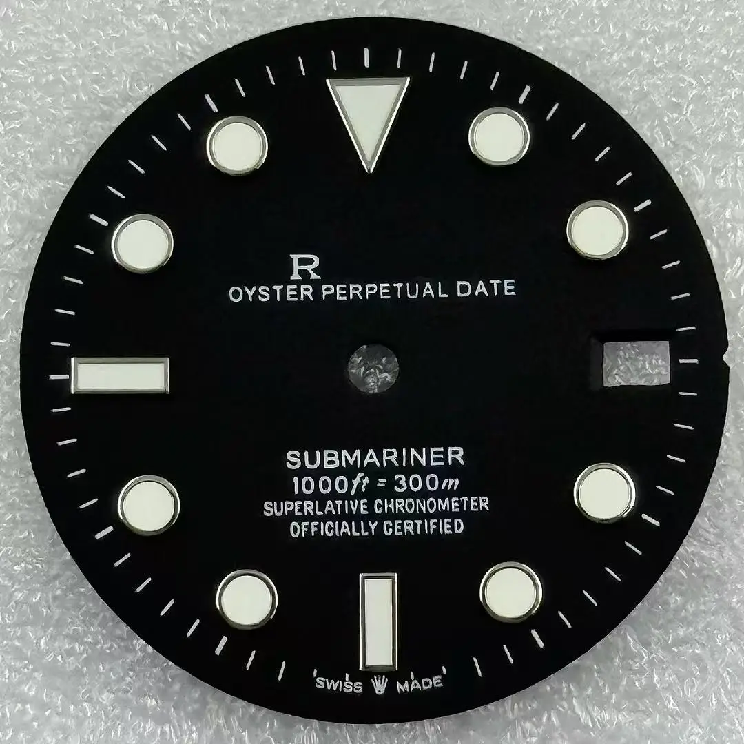 28.5mm Stainless Steel Classic Luxury S Logo Watch Dial