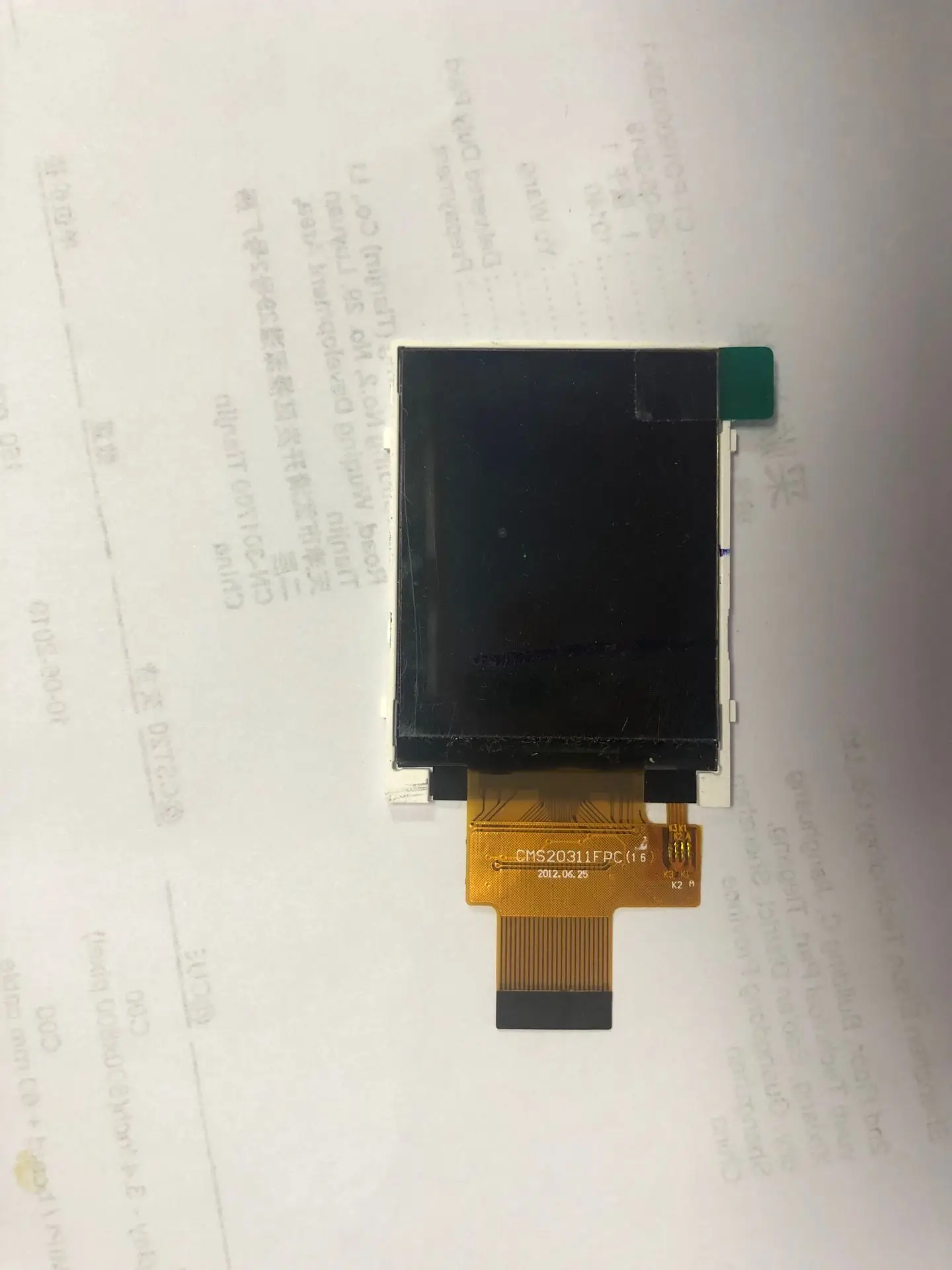 2 Inch Square Micro OLED Mini Clock HD Tiny TFT LCD Display