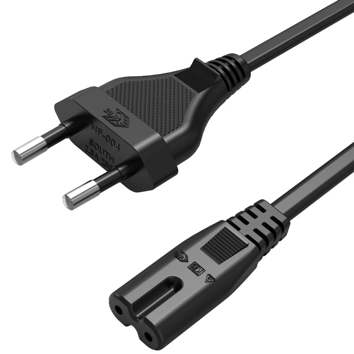 Euro Computer Iec C13 To Iec C14 Power Cord High Cost Effective 100 ...