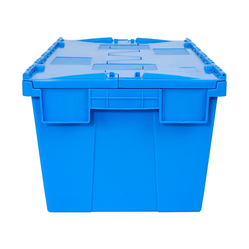 Moving Box With Hinged Attached Lid Container Large Logistic ...